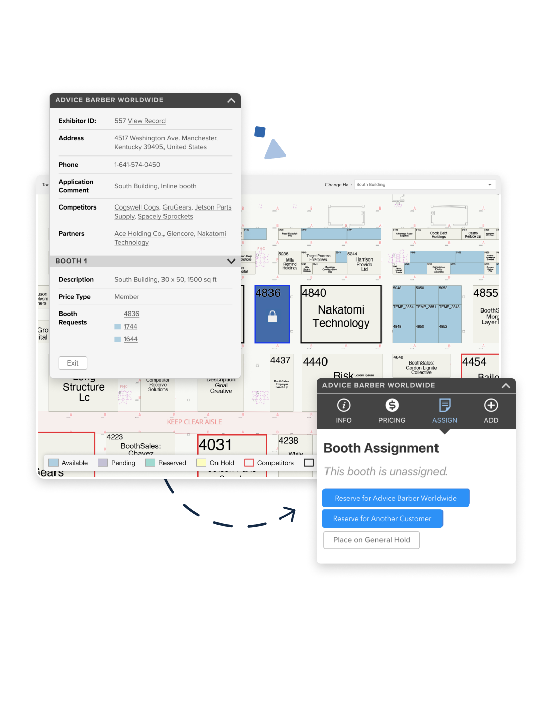 Map Your Show | Trade Show Floor Map | Exhibition & Expo Floor Plan