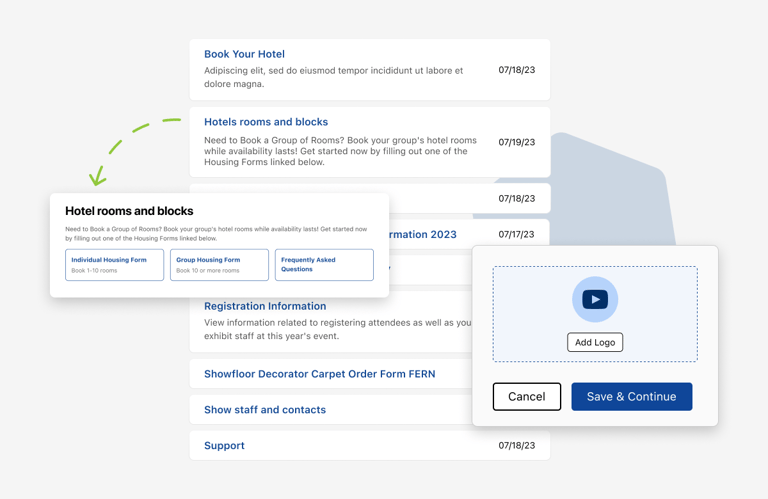 Map Your Show Exhibitor Resource Center Technology | Exhibitor Portal