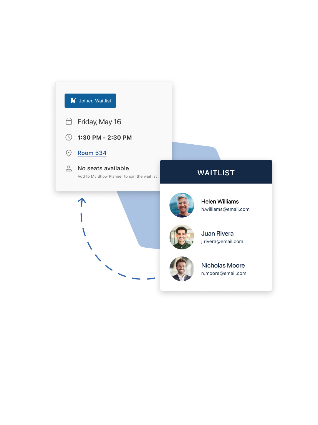 MYS Conference Management Technology | Session Seat Reservations